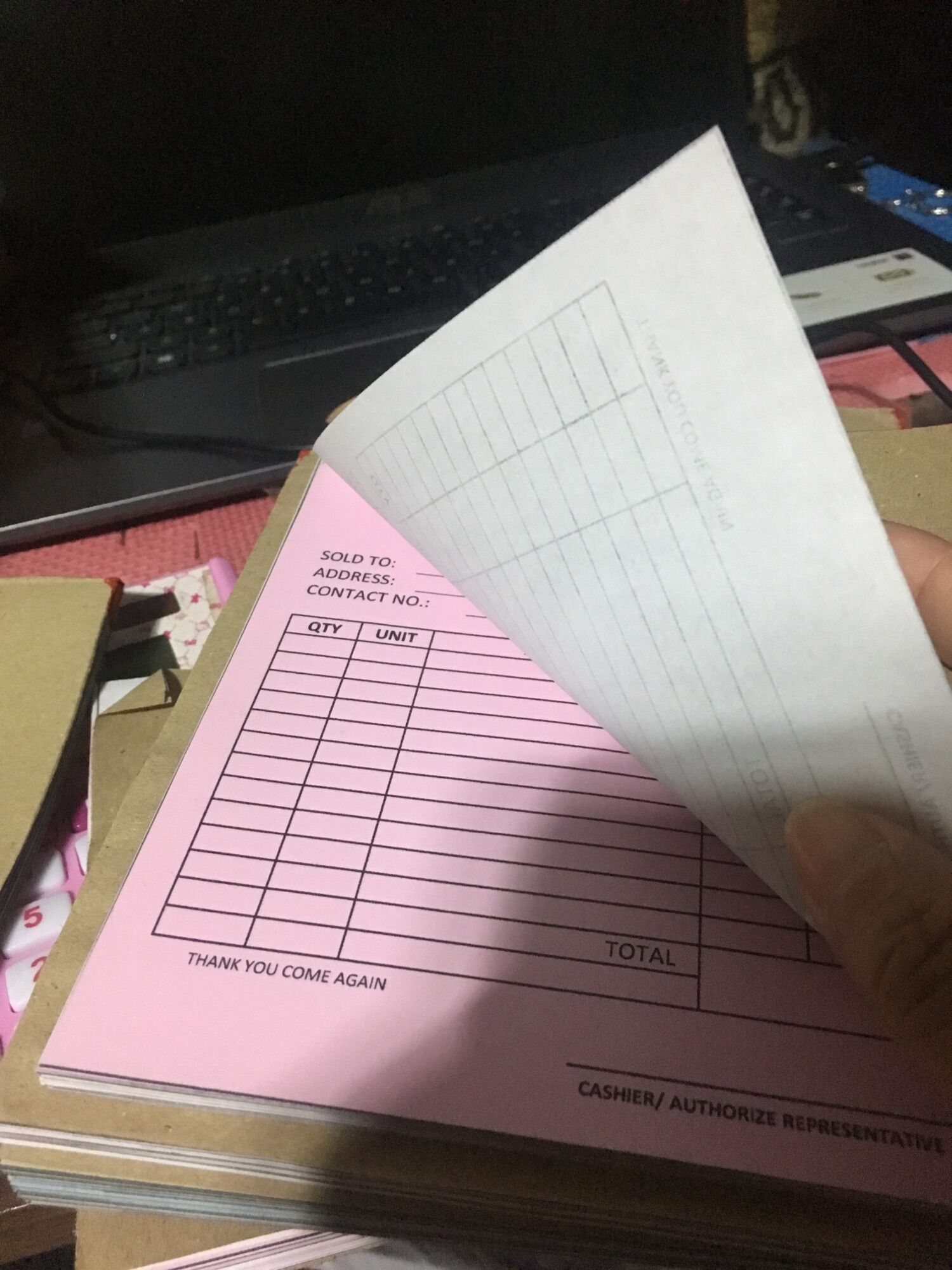 Customized Receipt non carbon paper and carbondless | Lazada PH