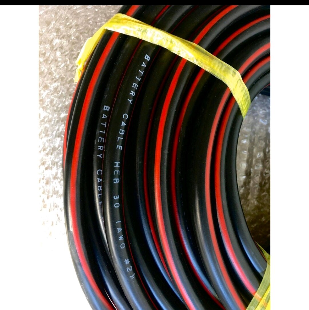 BATTERY CABLE 35MM GAUGE # 2 110 pesos per ft | Lazada PH