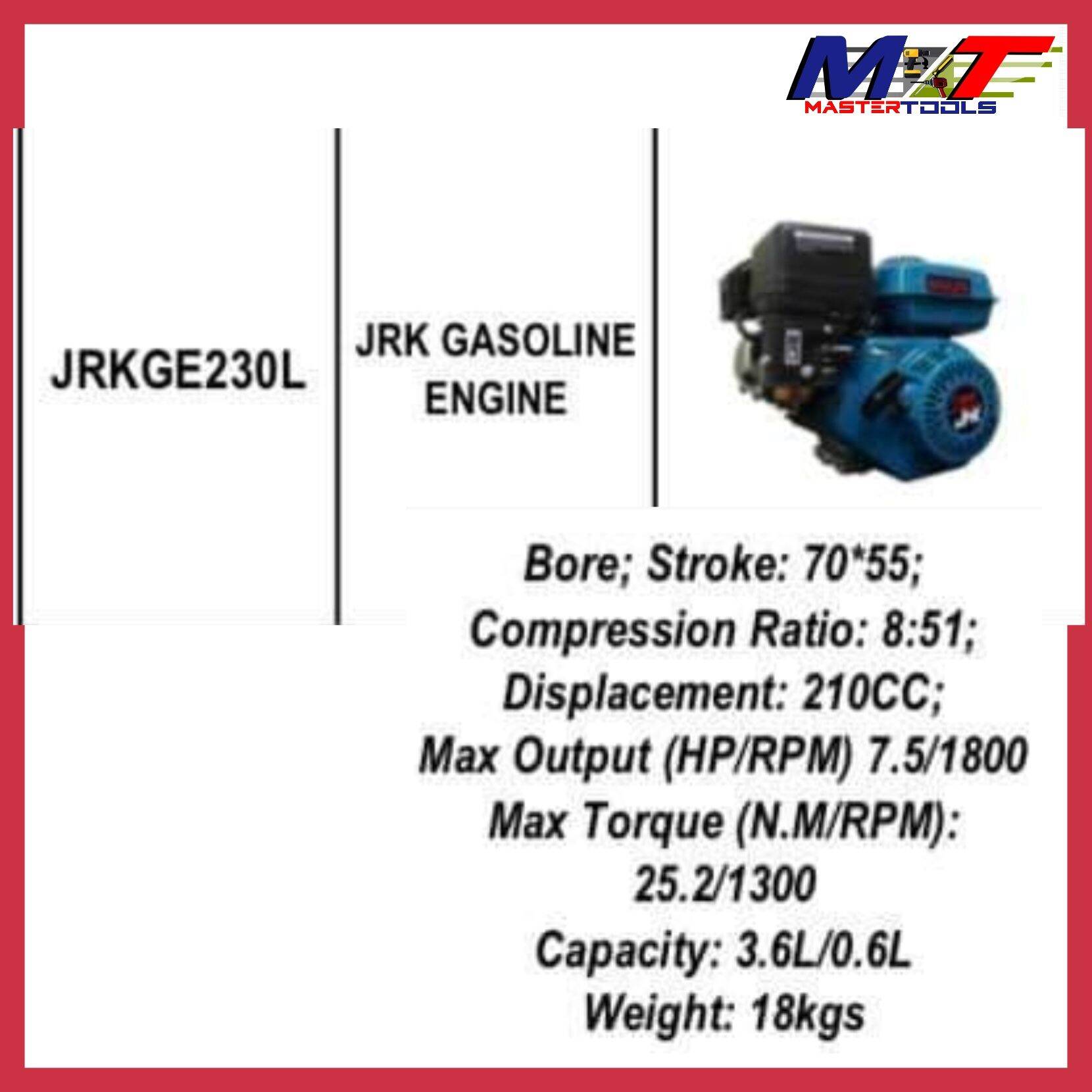 JRK Jr Kawasaki Gasoline Engine JRK (please select Variation) | Lazada PH