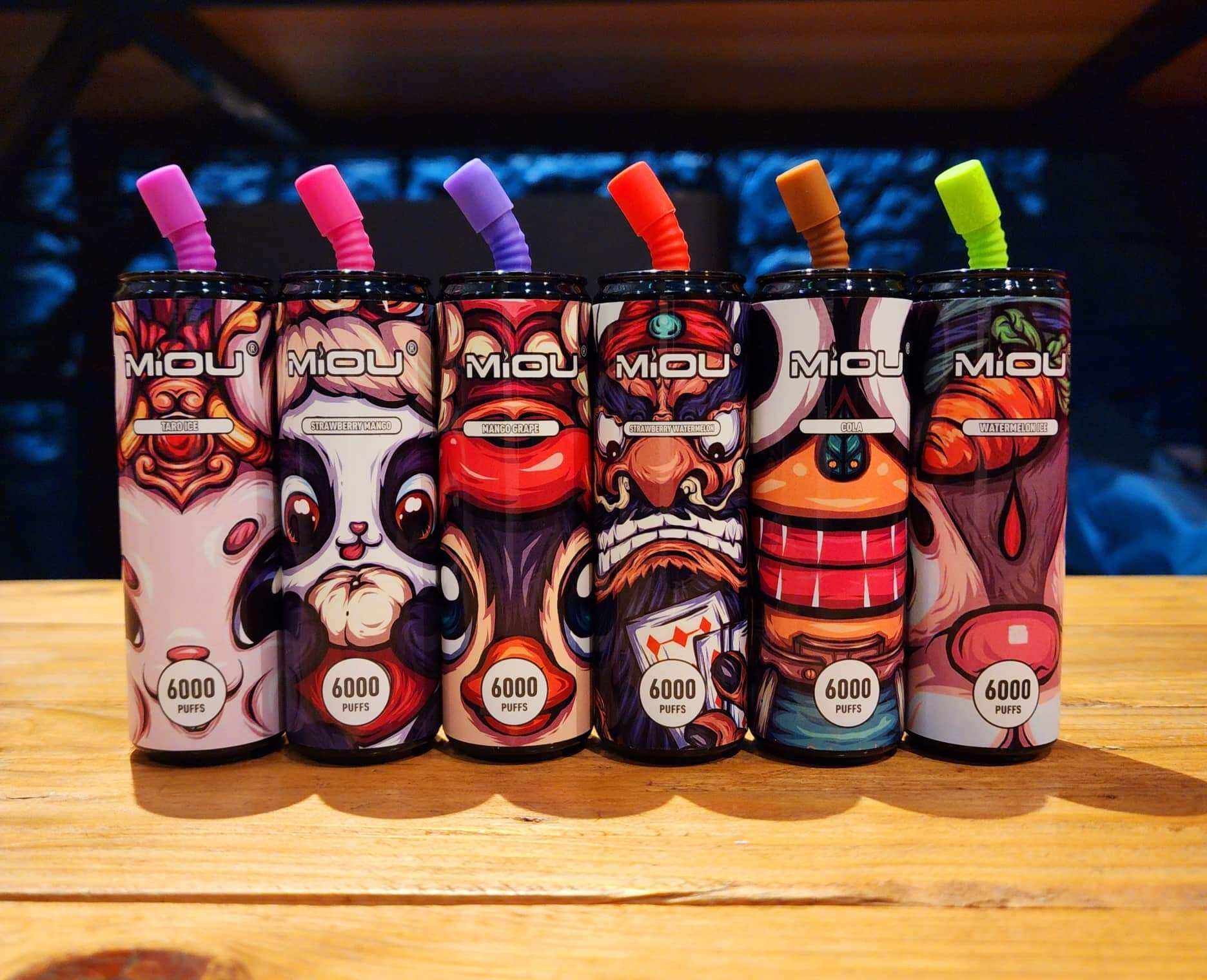 Miou 6000 Puffs Rechargeable Disposable Pod | Lazada PH