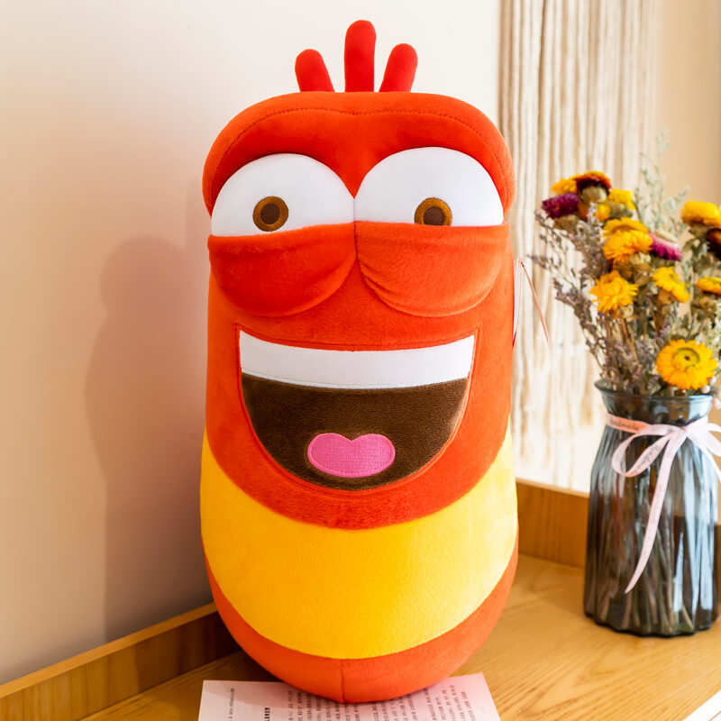 Genuine Larva Cartoon Hilarious Bugs Doll Slug Larva Funny Caterpillar ...