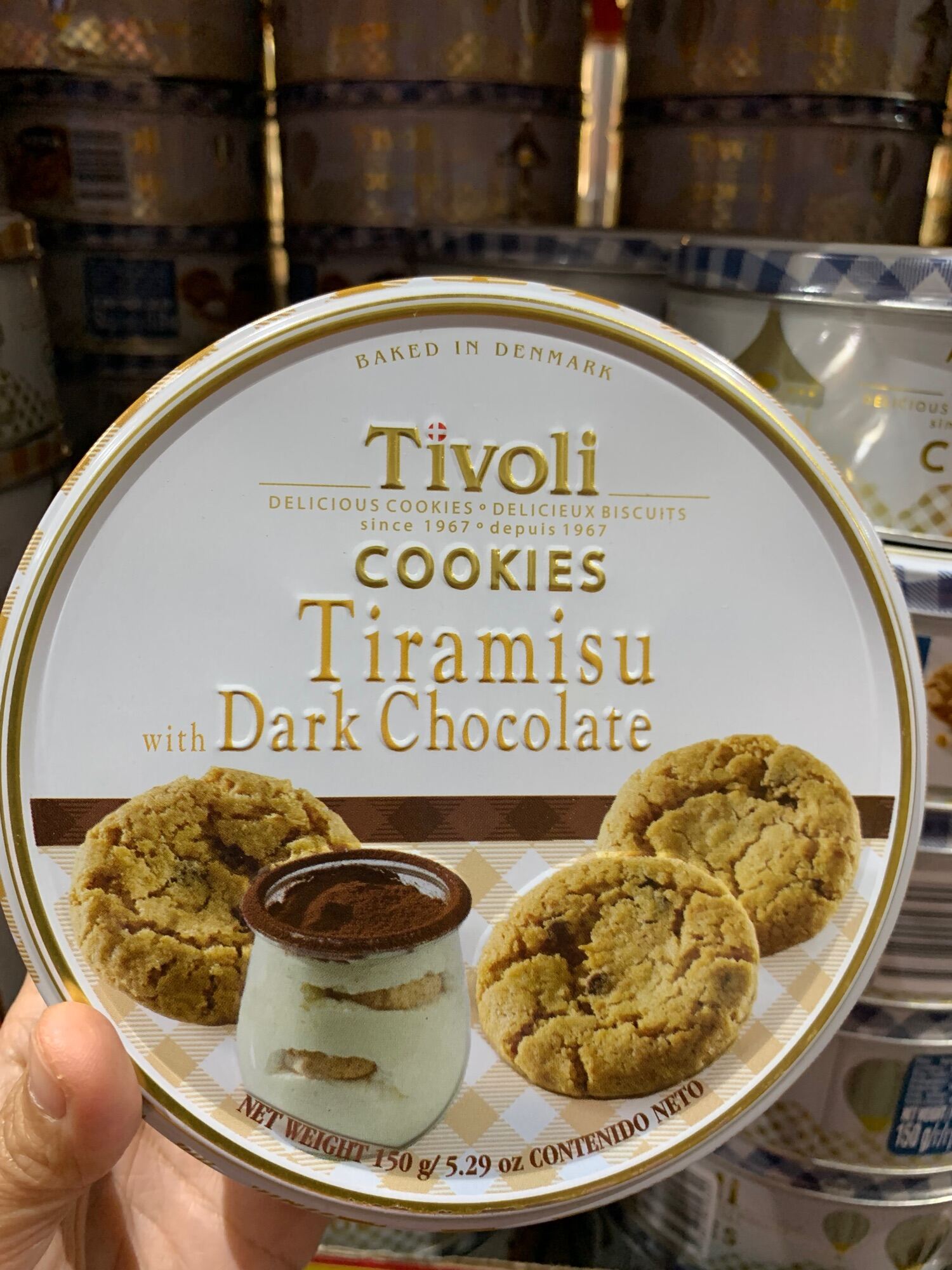 Tivoli Cookies Tiramiso Dark Chocolate 150g | Lazada PH