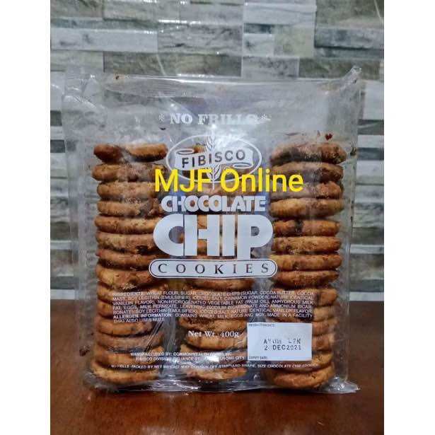 Fibisco chocolate chip cookies 400g. | Lazada PH