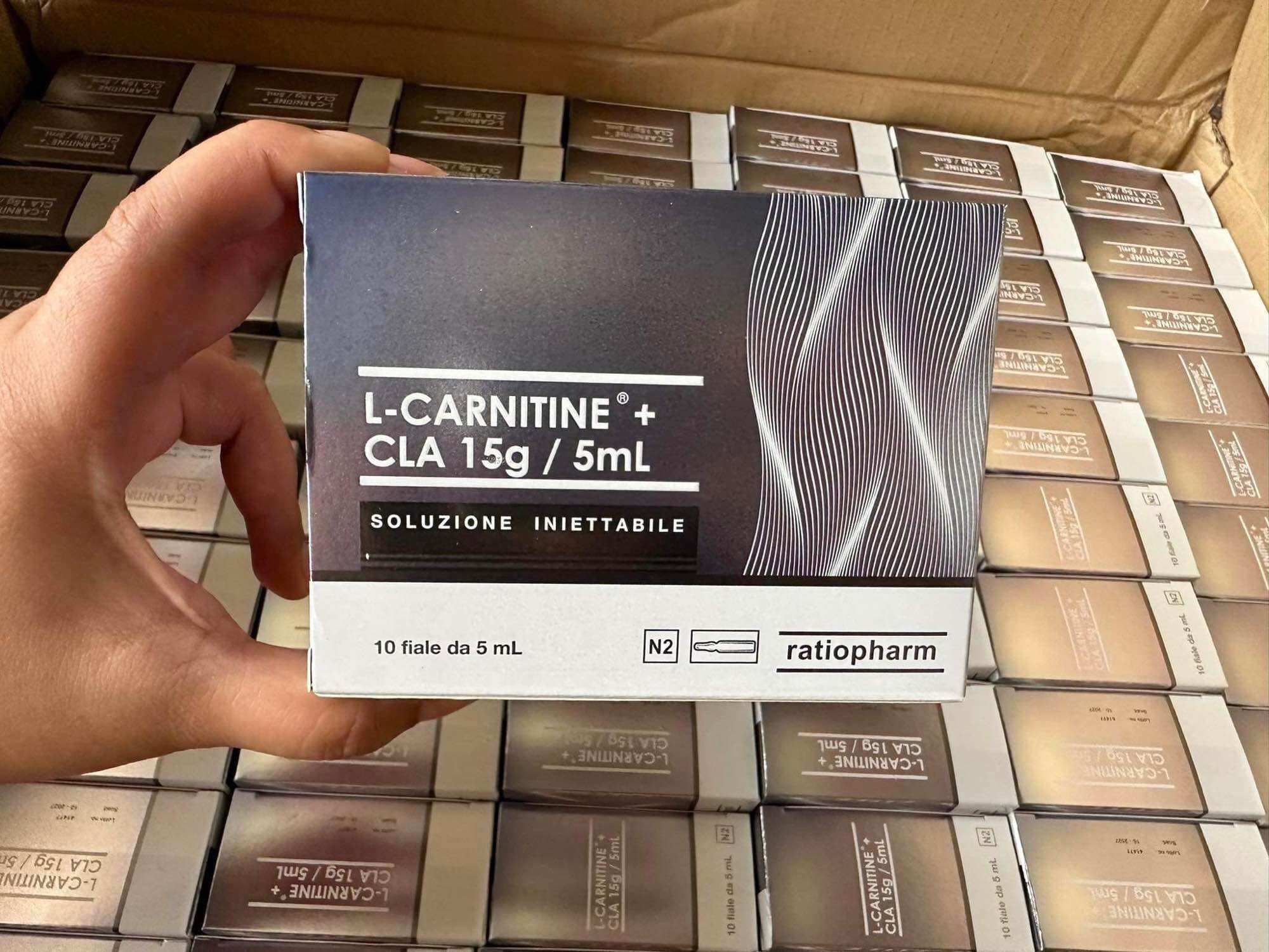 L-Carnitine CLA 15g/ 5ml (10 amps/box) | Lazada PH