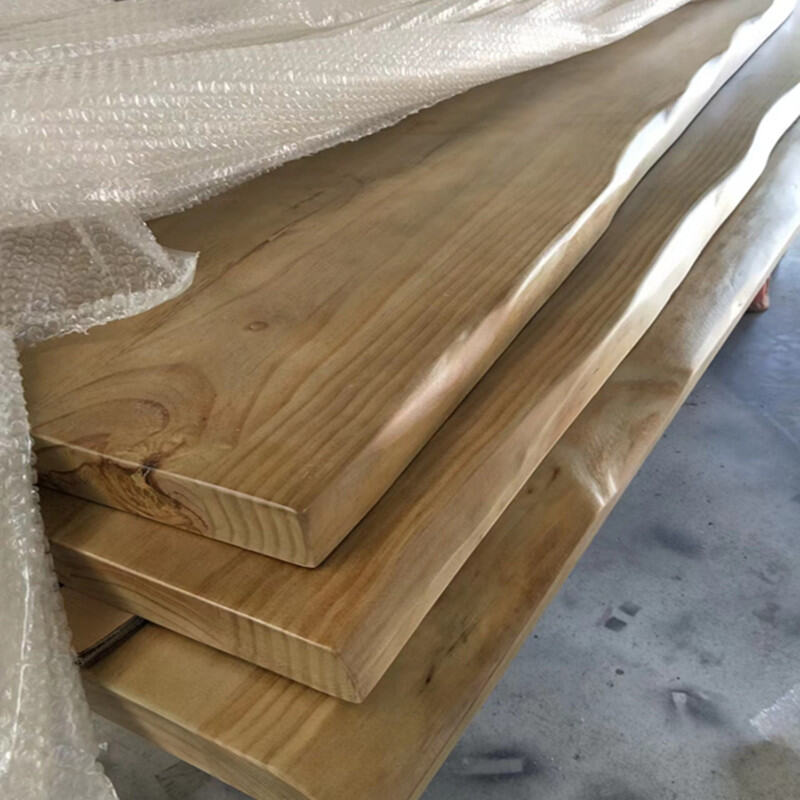 Solid Wood Table Panel Customized Pine Whole Irregular Board Log ...