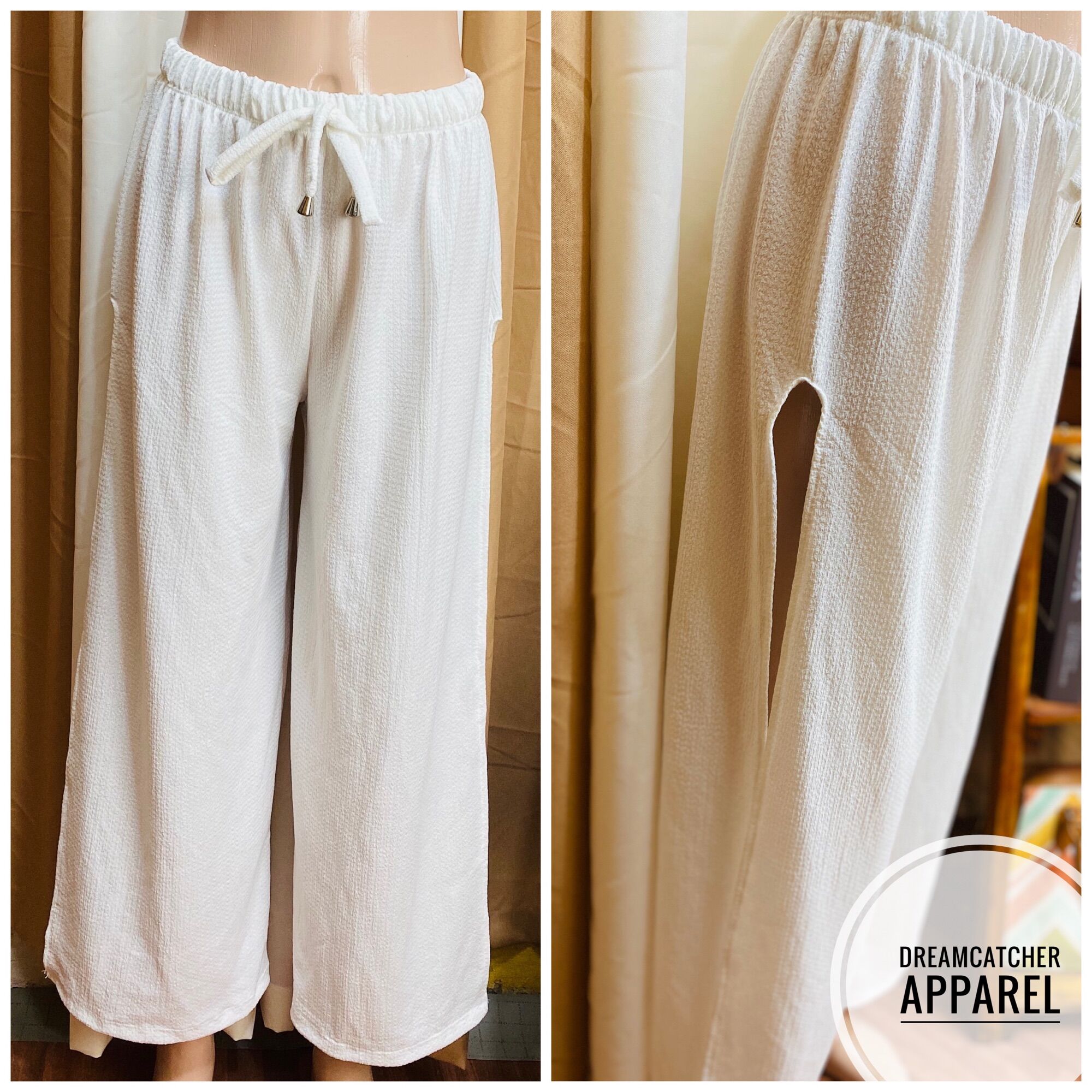 Bubble Gauze Squarepants with slit / Boho / Wide Leg / Palazzo | Lazada PH