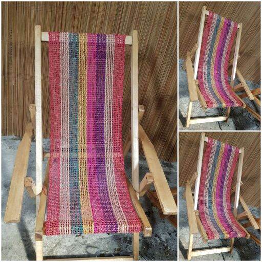 FOLDABLE RECLINING CHAIR RATTAN/NYLON or PLASTIC SOLIHIYA/PURE RATTAN ...