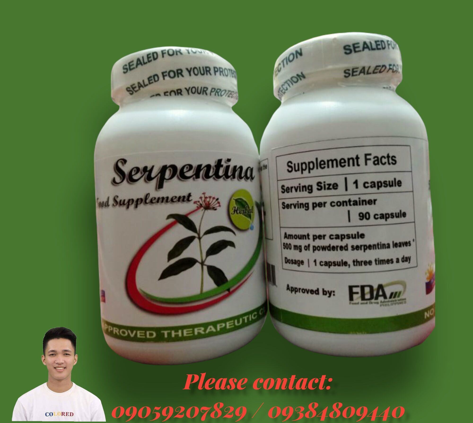 Serpentina Capsule 90capsule | Lazada PH