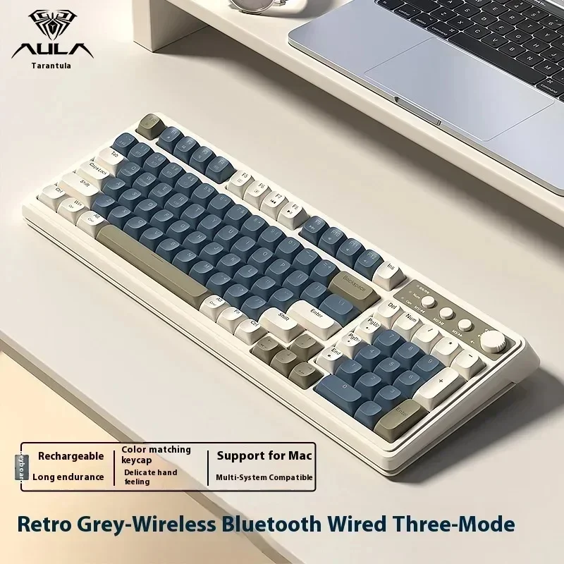 Aula Tarantula S99 Keyboard Wireless Bluetooth Connection Three Mode ...