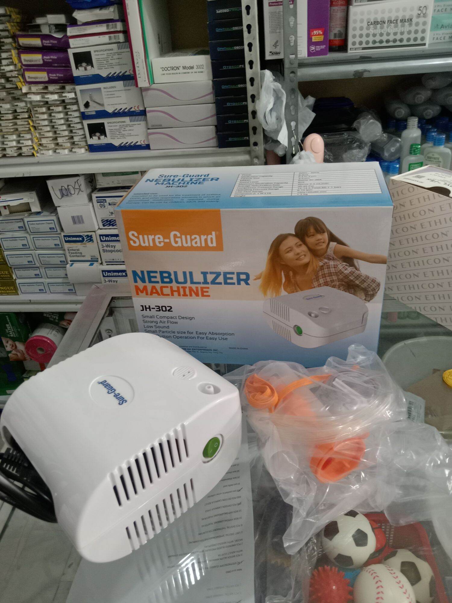 NEBULIZER MACHINE SURE-GUARD | Lazada PH