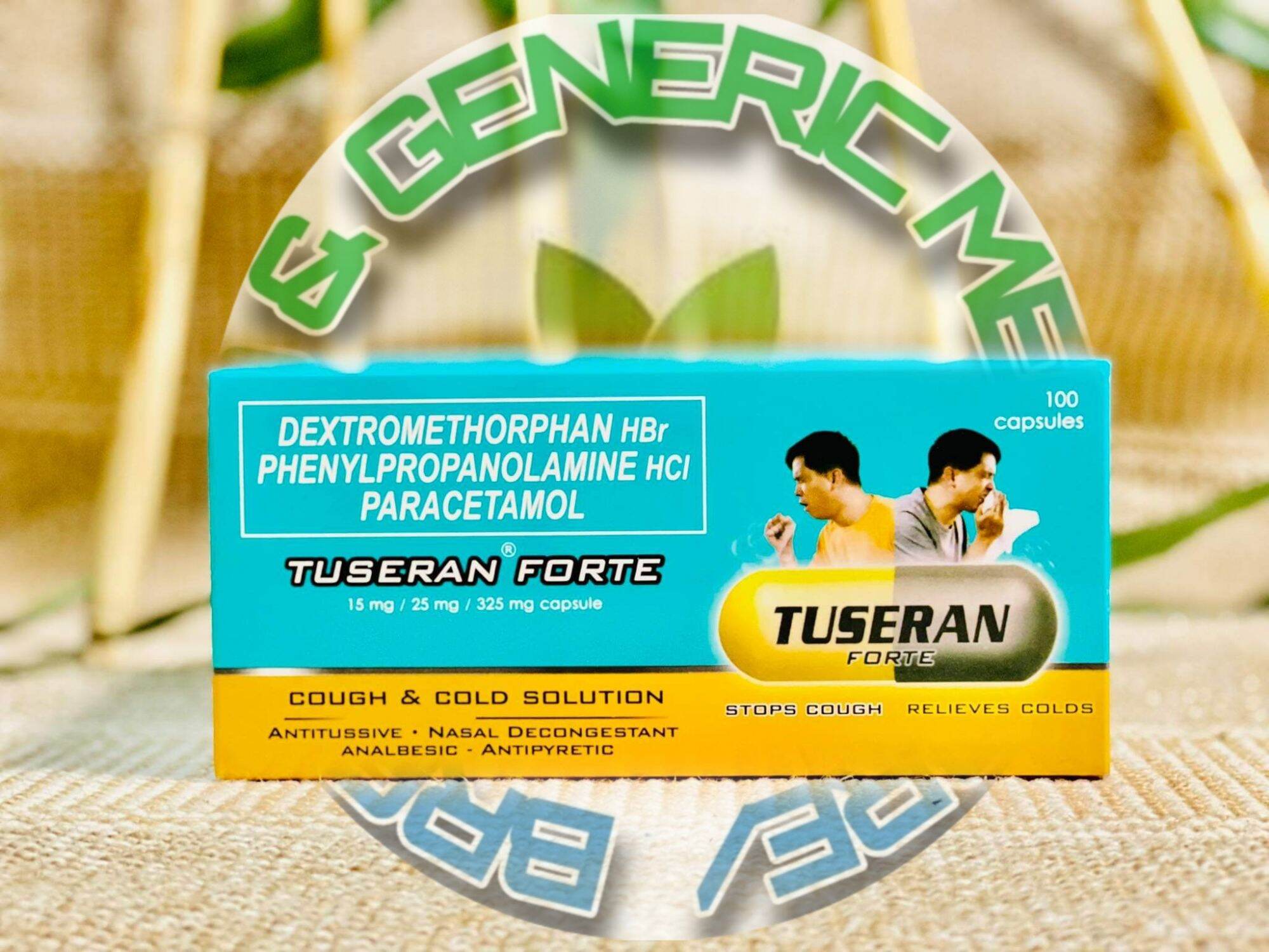 Tuseran forte - 12 Capsule's | Lazada PH