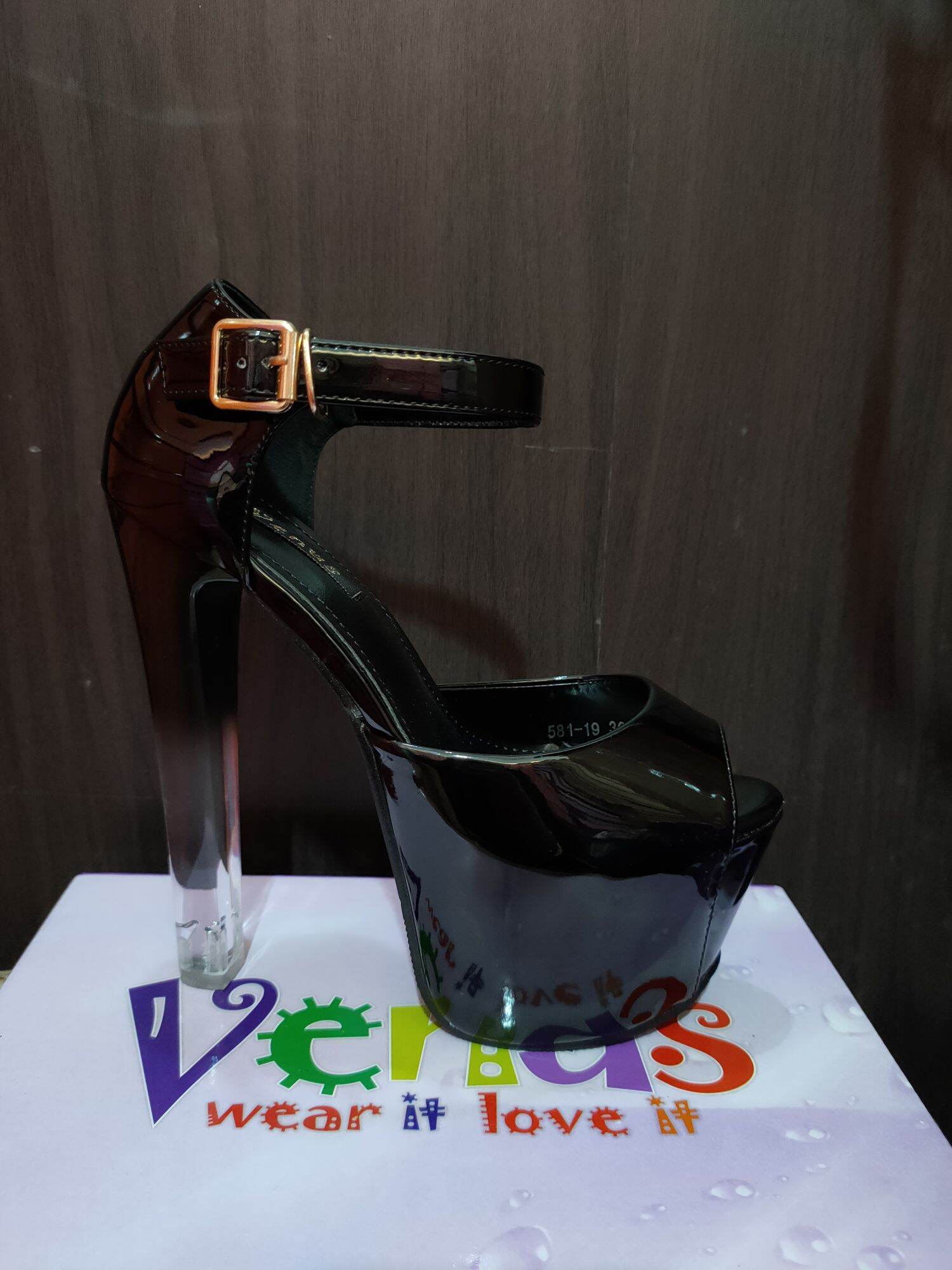 7 inches Pageant High Heels Glass Takong | Lazada PH