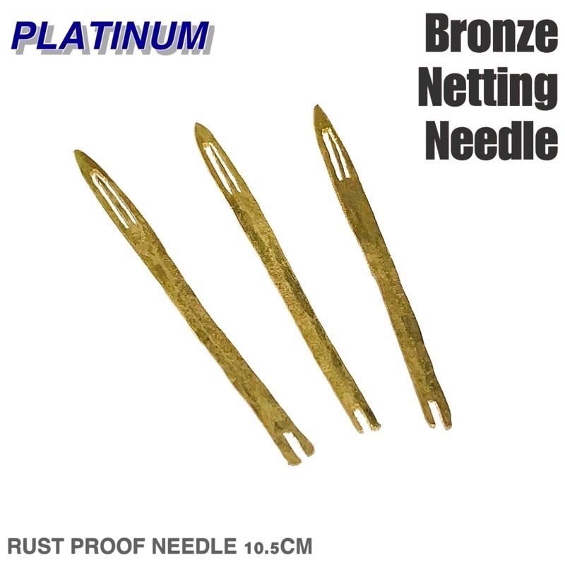 Bronze Netting Needle | Git tie Geptay Bronze | Pantahi Lambat Brass ...