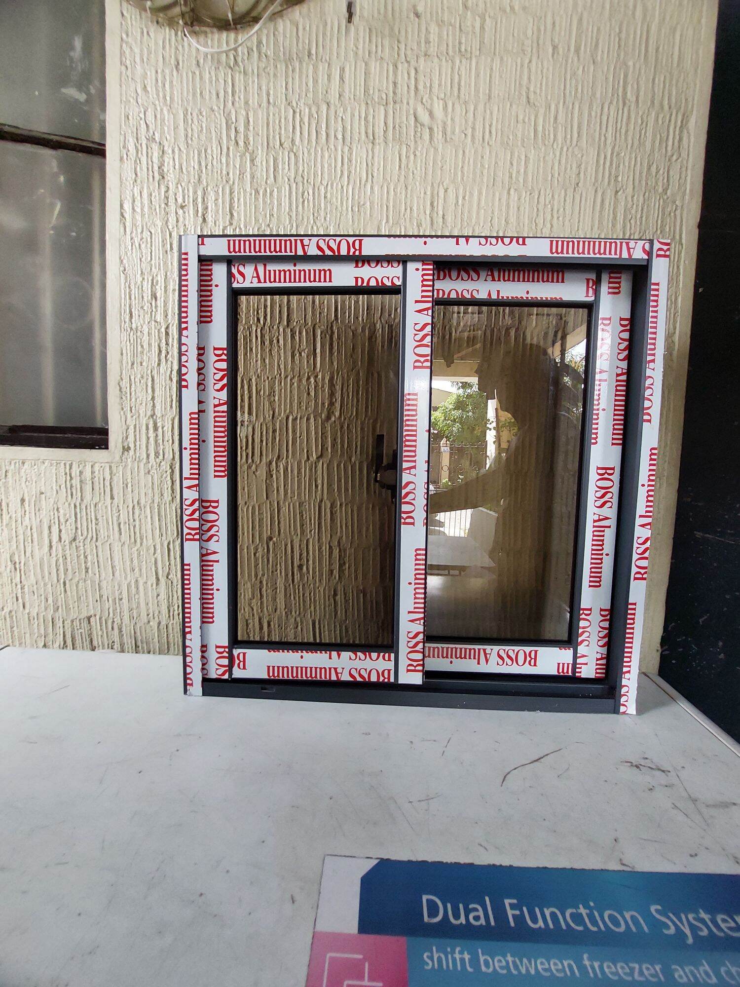 sliding window with screen 60cm × 40cm analoc clear glass | Lazada PH