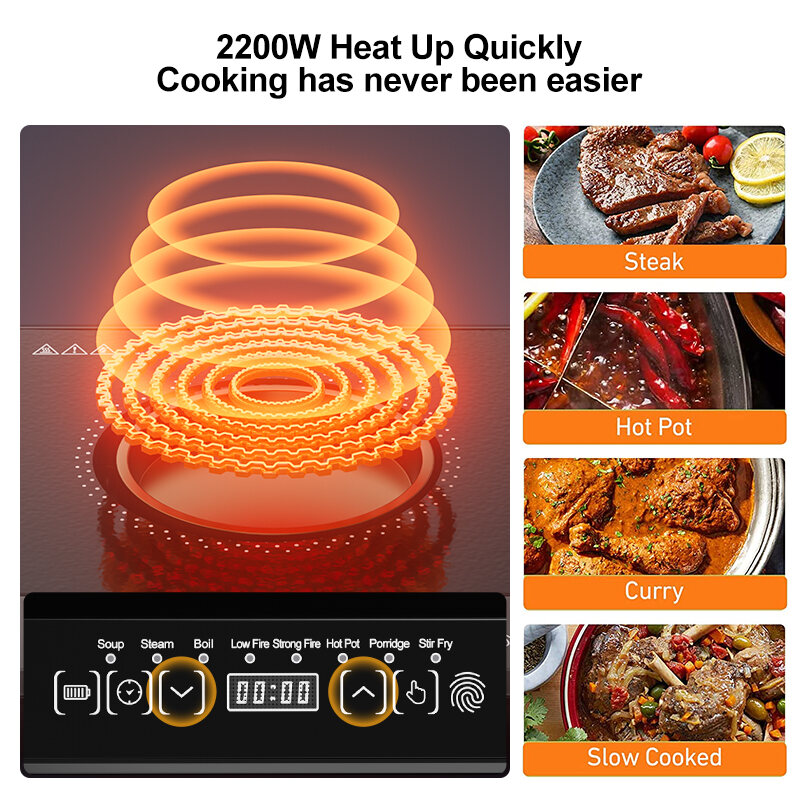 OOKAS induction cooker high power induction inverter cooker electric ...