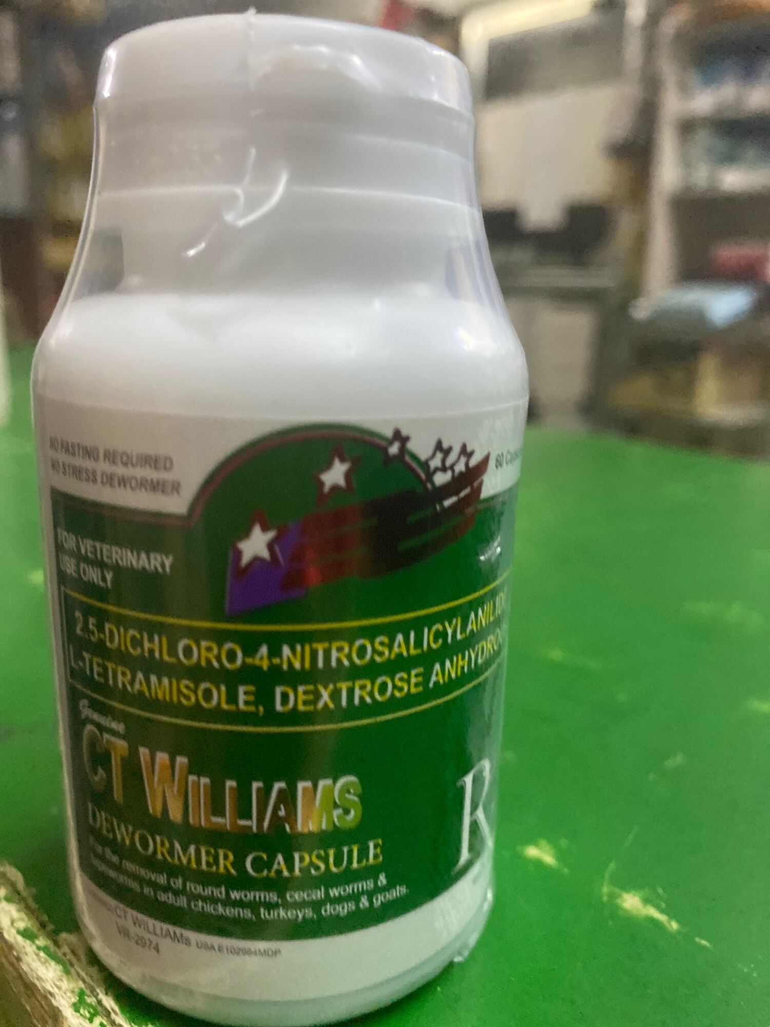 CT WILLIAMS - Dewormer Capsule (60 Capsule Per Bottle) Sold per Bottle ...