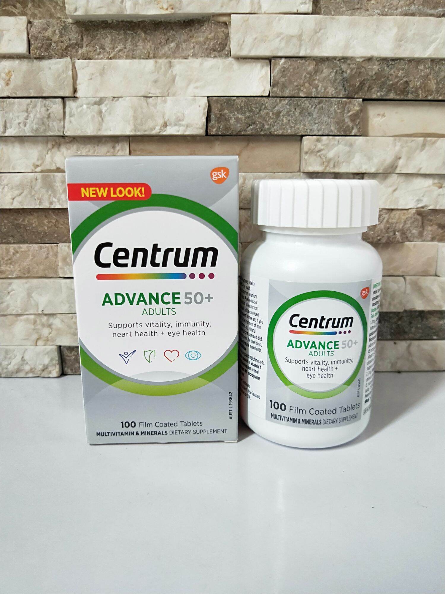 Centrum Advance 50+ for Adults 100 tablets | Lazada PH
