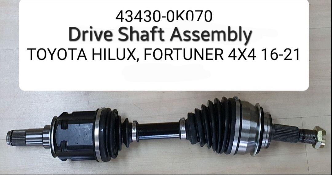 Drive Shaft Assembly Toyota Hilux, Fortuner 4X4 (16-21) | Lazada PH