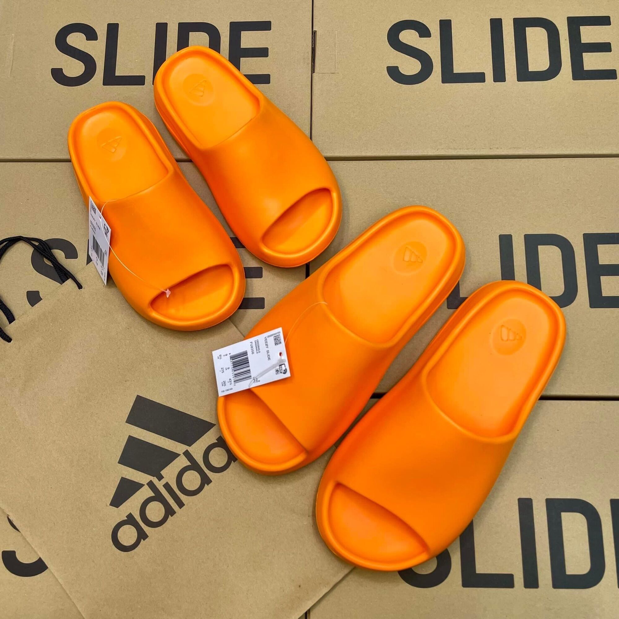 Best yeezy Slides Unisex with Box and paper bag 36-45 | Lazada PH