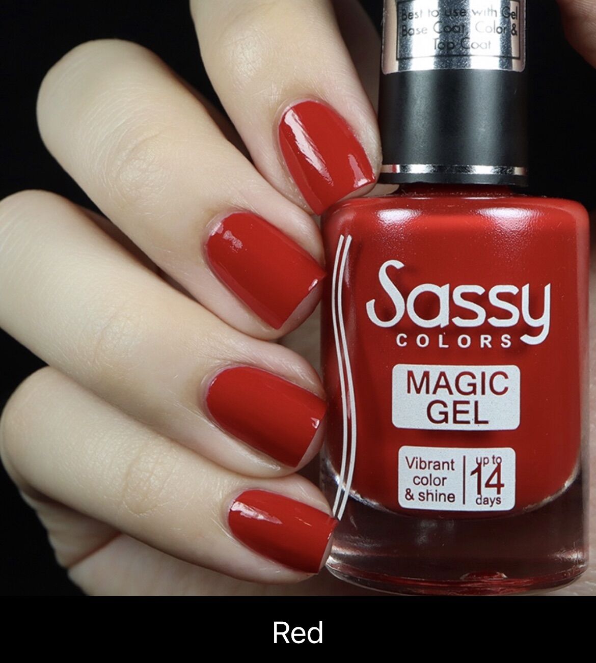 Red Magic Gel Polish Sassy Colors Nail Polish by Rosy Levres | Lazada PH