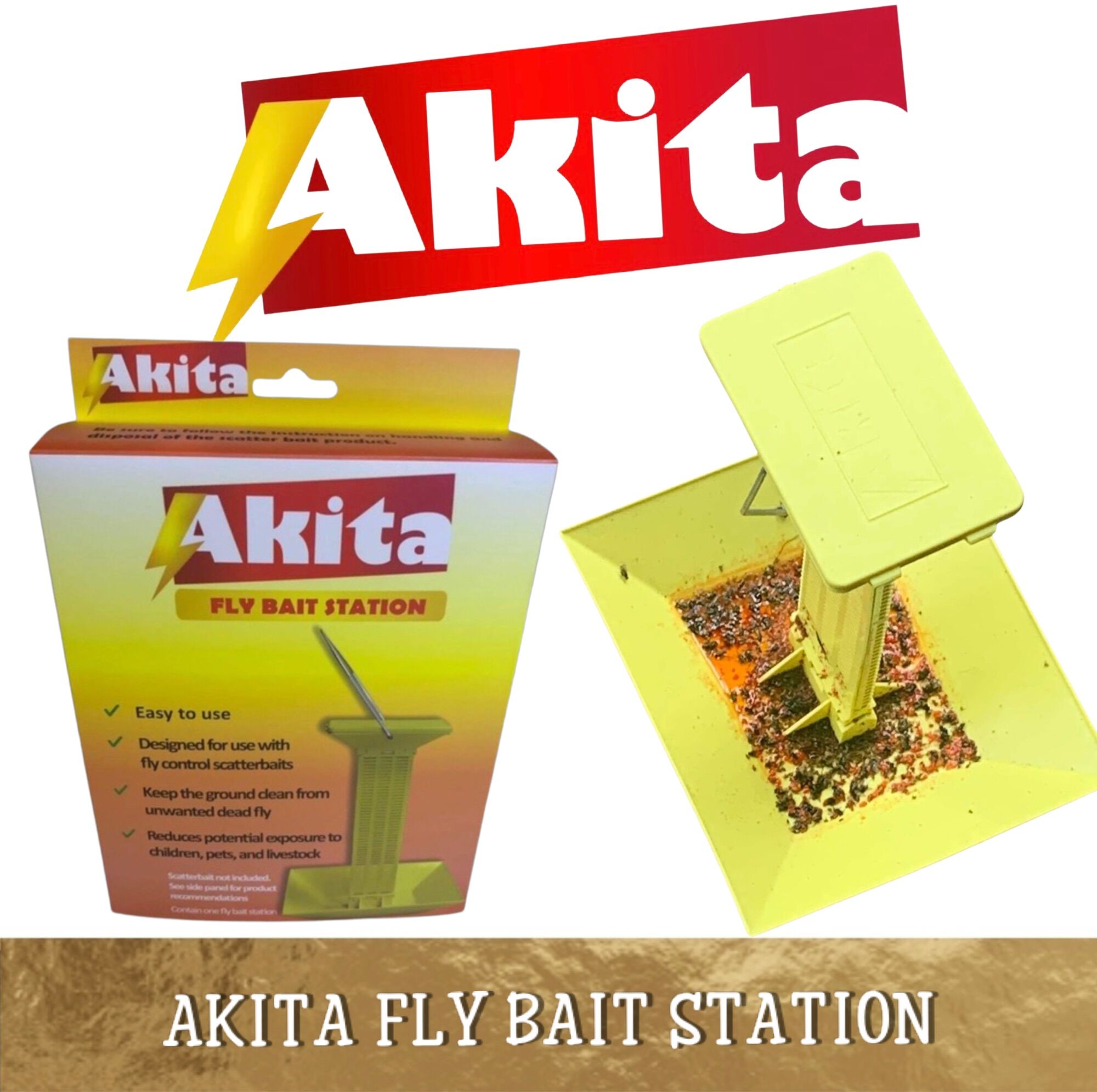 AKITA FLY KILLING BAIT STATION [ Nessa’s Kitchen ] | Lazada PH