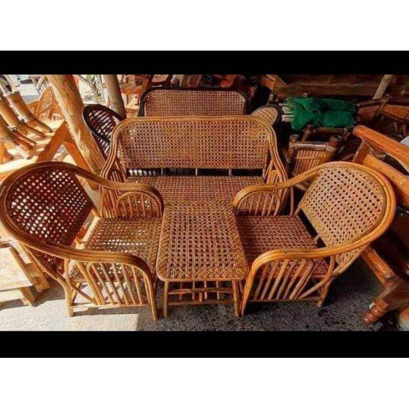 SALA SET RATTAN SOLIHIYA 4PCS | Lazada PH