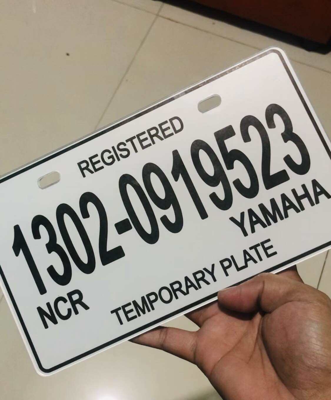 Mc plate new standard size | Lazada