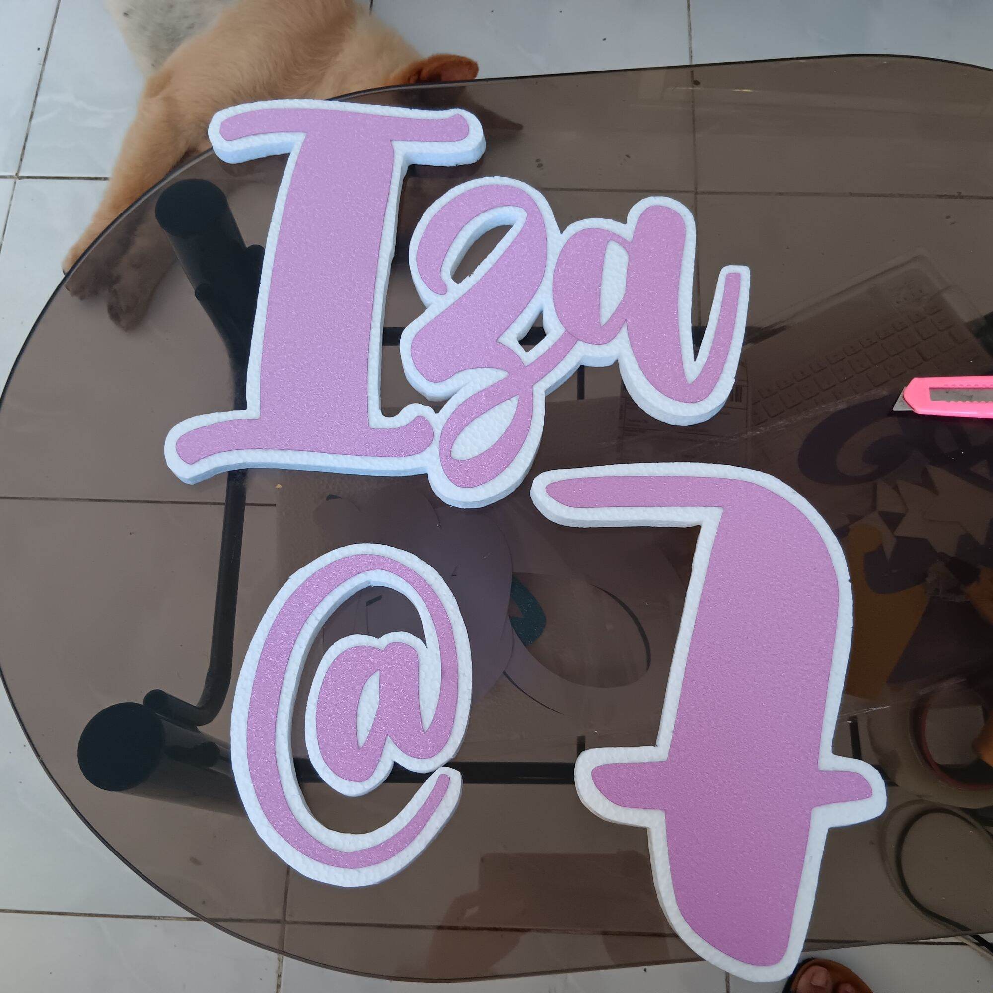 styro letter cutout /per letra ang presyo | Lazada PH
