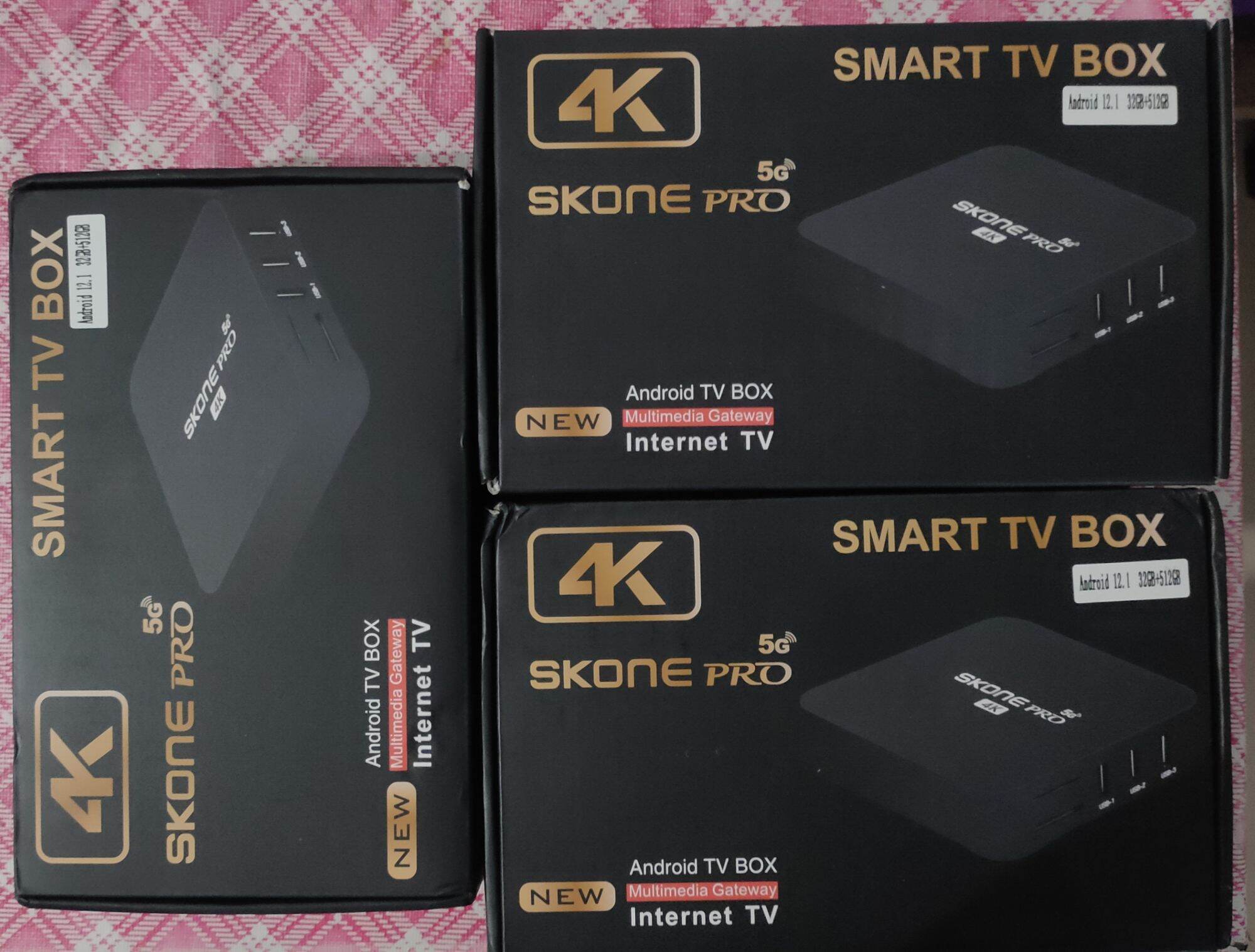 Skone Android TV Box 11.1 OS Latest KD S905W 4K 2.4GHz WIFI Quad Core ...