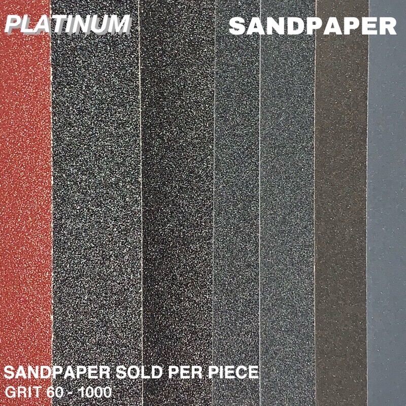 Sand Paper Waterproof Sandpaper | 60-1000 Grit Liha | Lazada PH