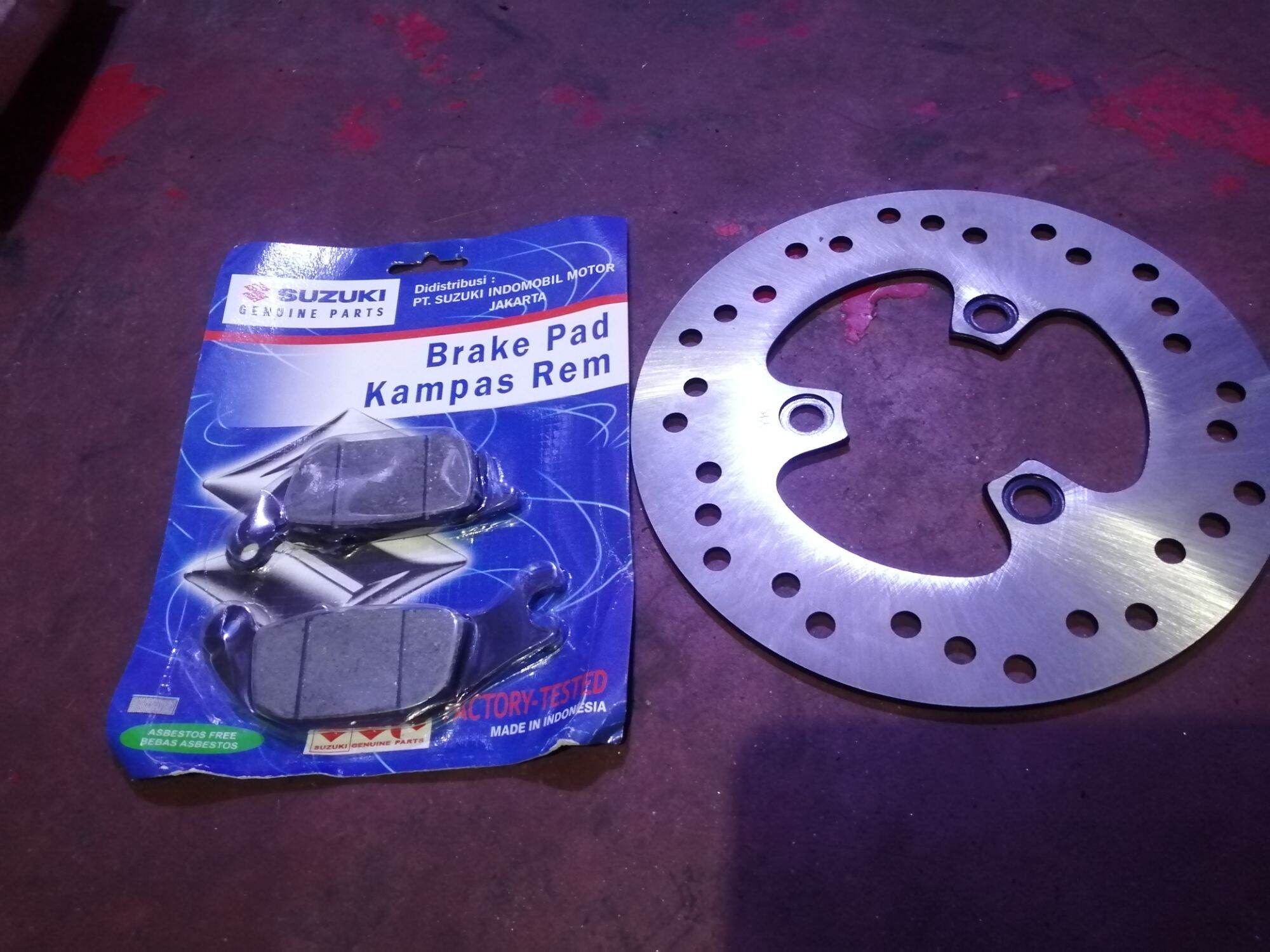 SGP BRAKE PAD/REPLACEMENT REAR DISC RAIDER 150 CARB/RFI | Lazada PH