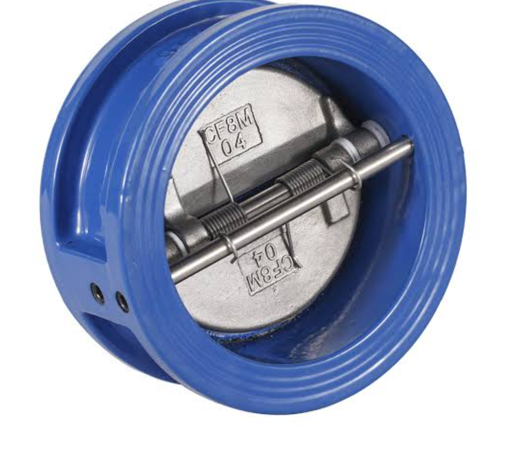 WAFER CHECK VALVE DOUBLE DOOR MECH ( 2" , 2 1/2", 3" ) CAST IRON CLASS ...