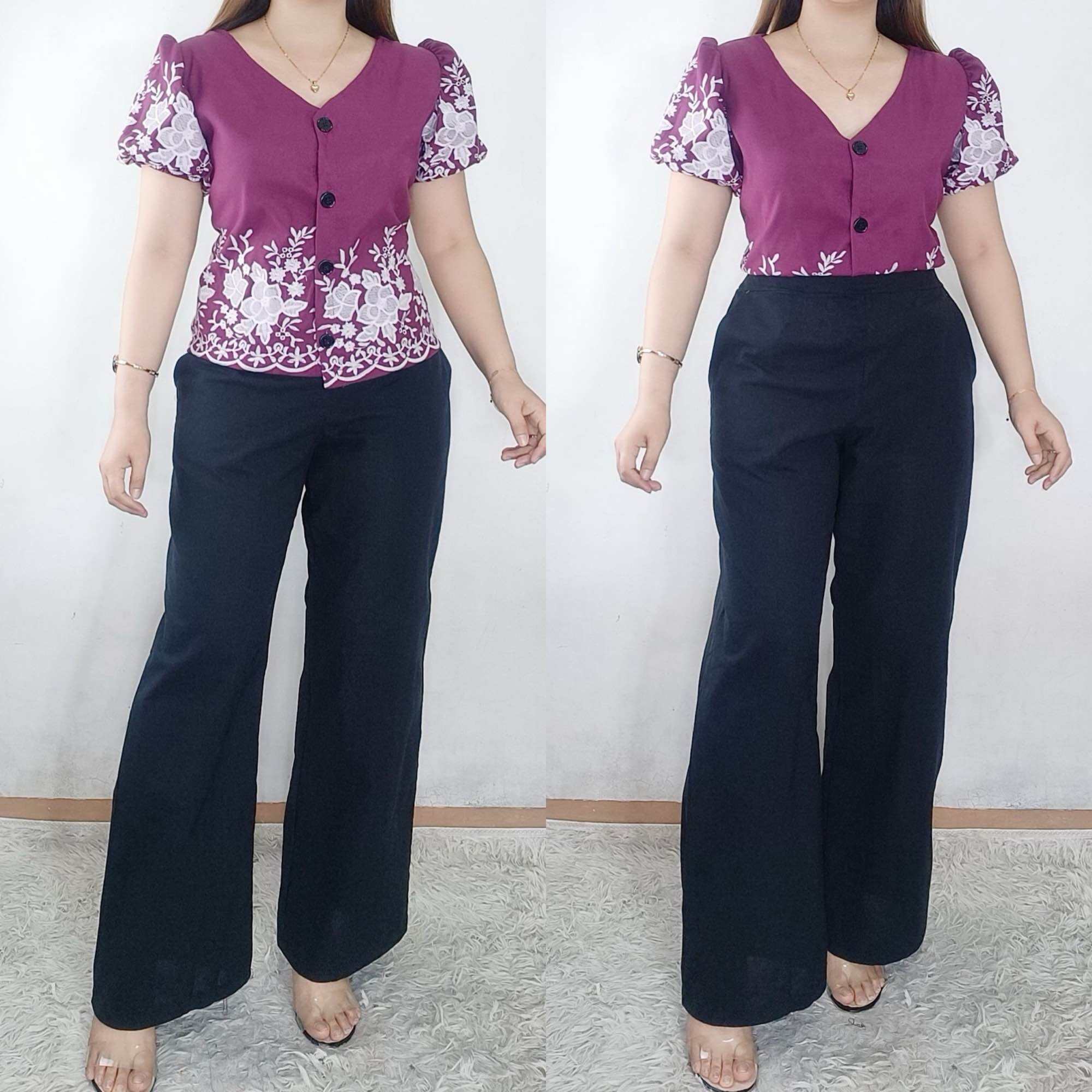 SENEPA COORDINATES LINEN FABRIC FIT LARGE TO XL | Lazada PH