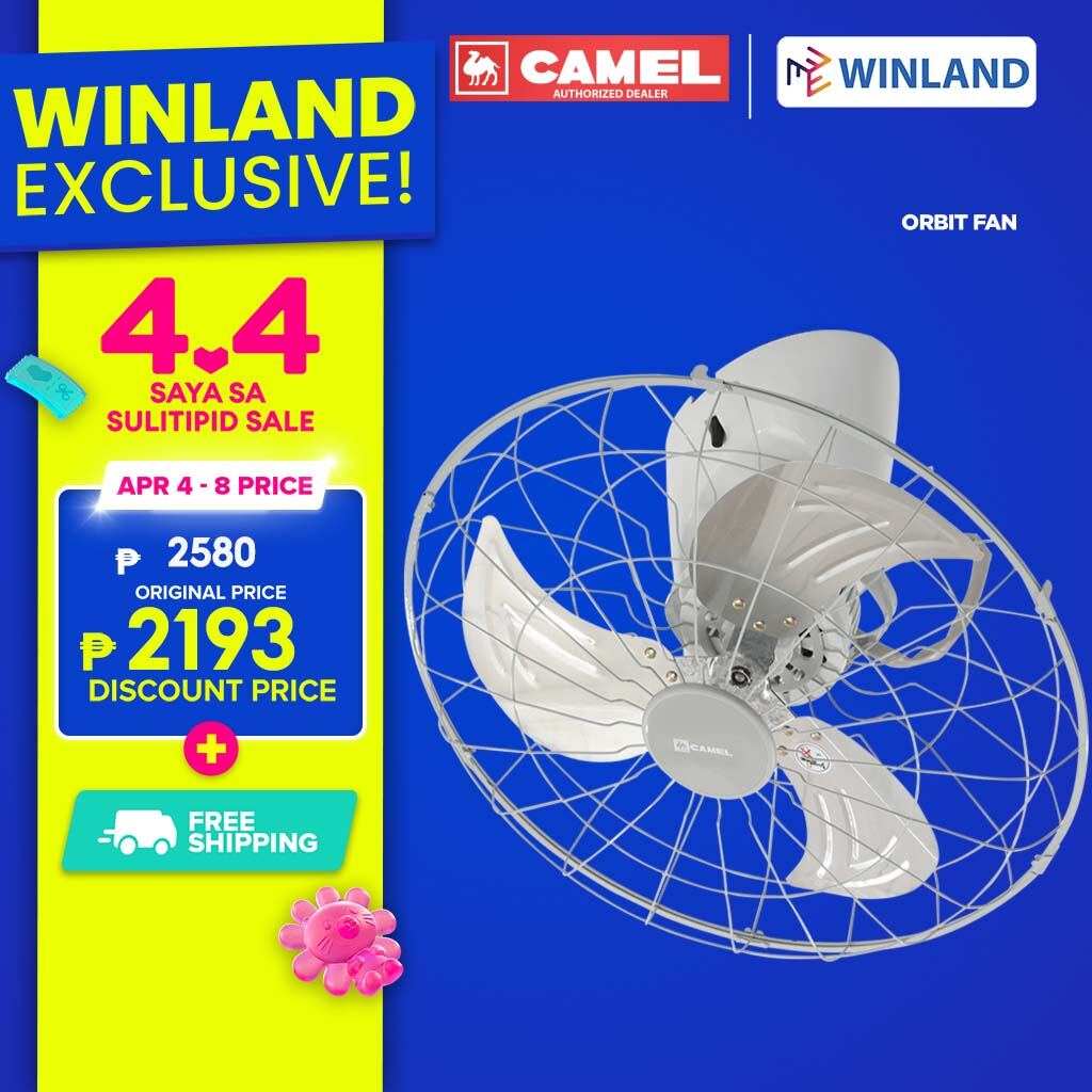 Camel by Winland Industrial Orbit Fan Ceiling Fan Electricfan Electric ...