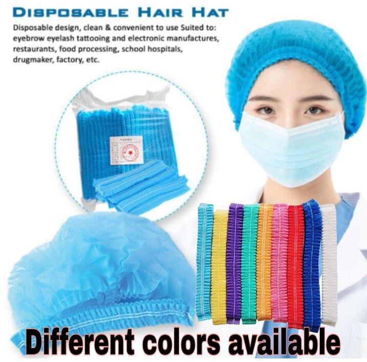 OR CAP/ DISPOSABLE Hat/Hair Head Cover 100pcs/50pcs per pack (Good ...