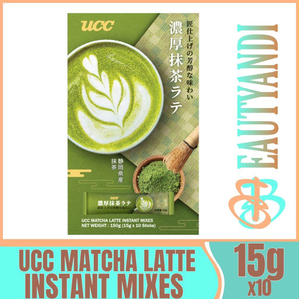 UCC Matcha Latte Instant mixes 15g x10 Coffee Matcha powder | Lazada PH