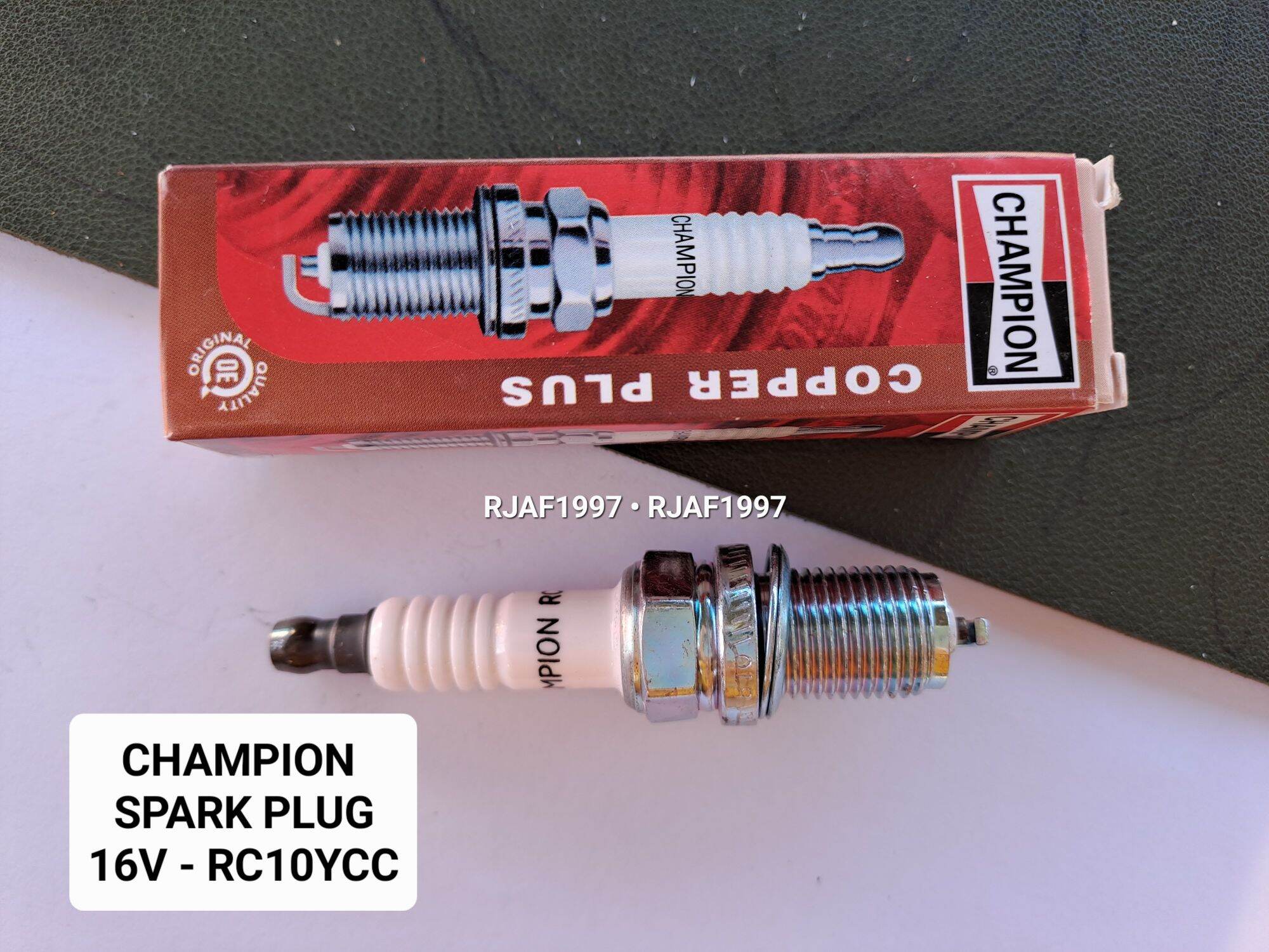 CHAMPION SPARK PLUG RC10YCC 16VALVE HEAVY DUTY SOLD PER PIECE | Lazada PH