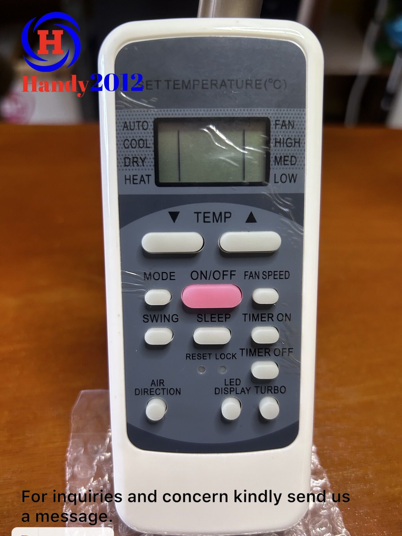 Midea Universal Remote for SELECTED Split type ( Koppel, American Home ...