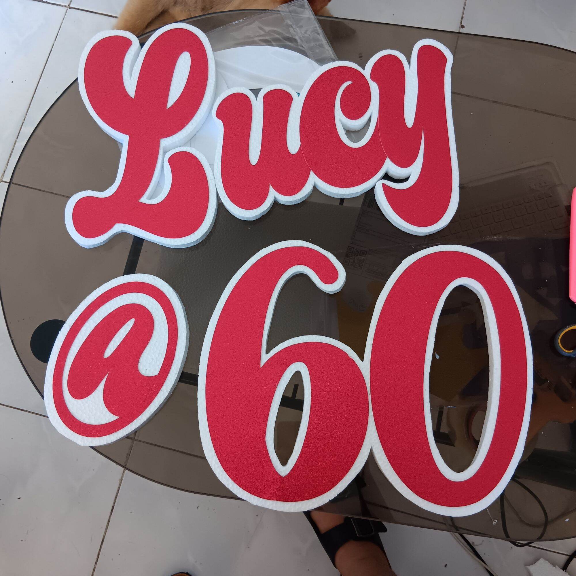 styro letter cutout /per letra ang presyo | Lazada PH