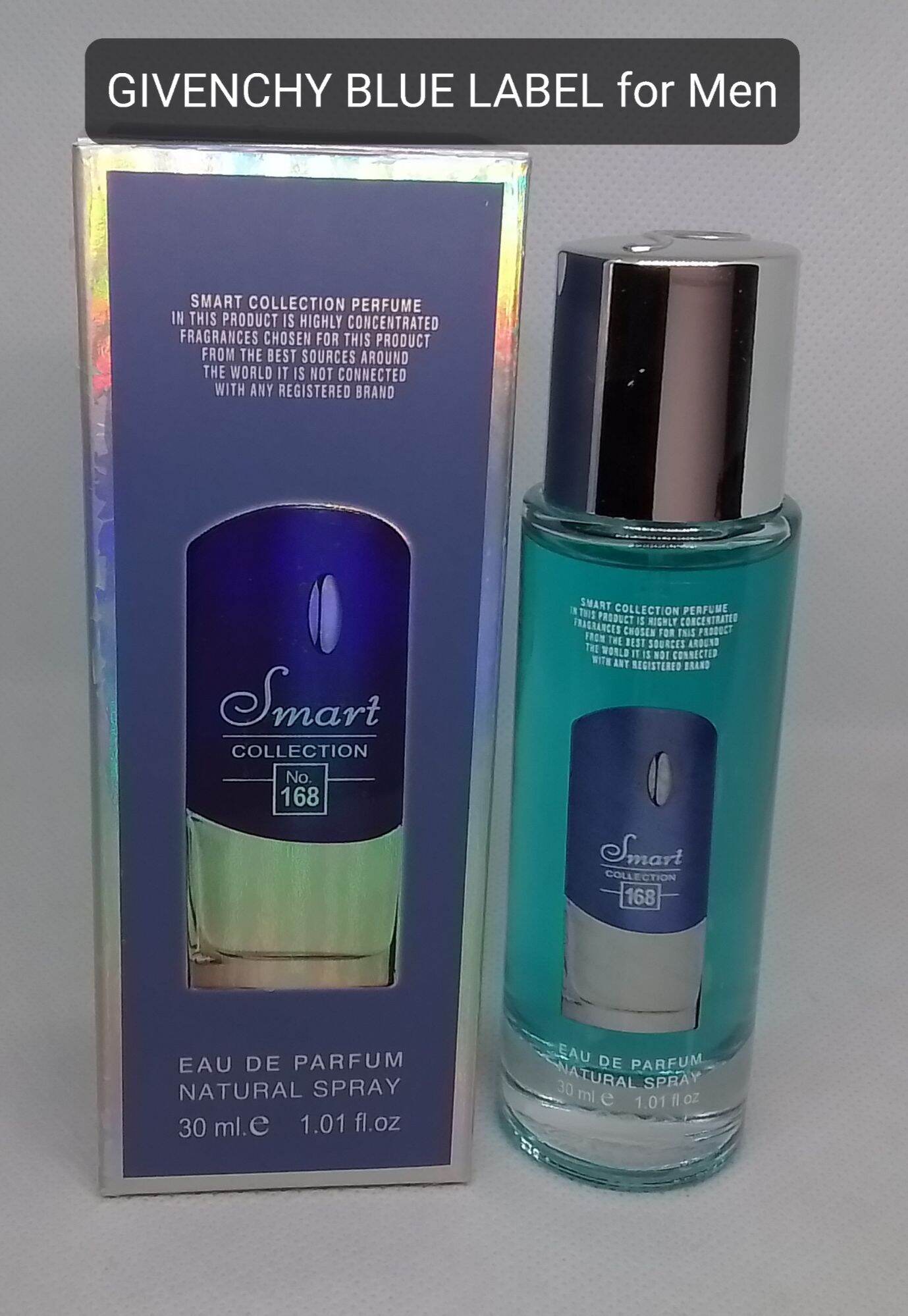 SMART COLLECTION PERFUME NO. 168 FOR MEN 30 ML EDP | Lazada PH