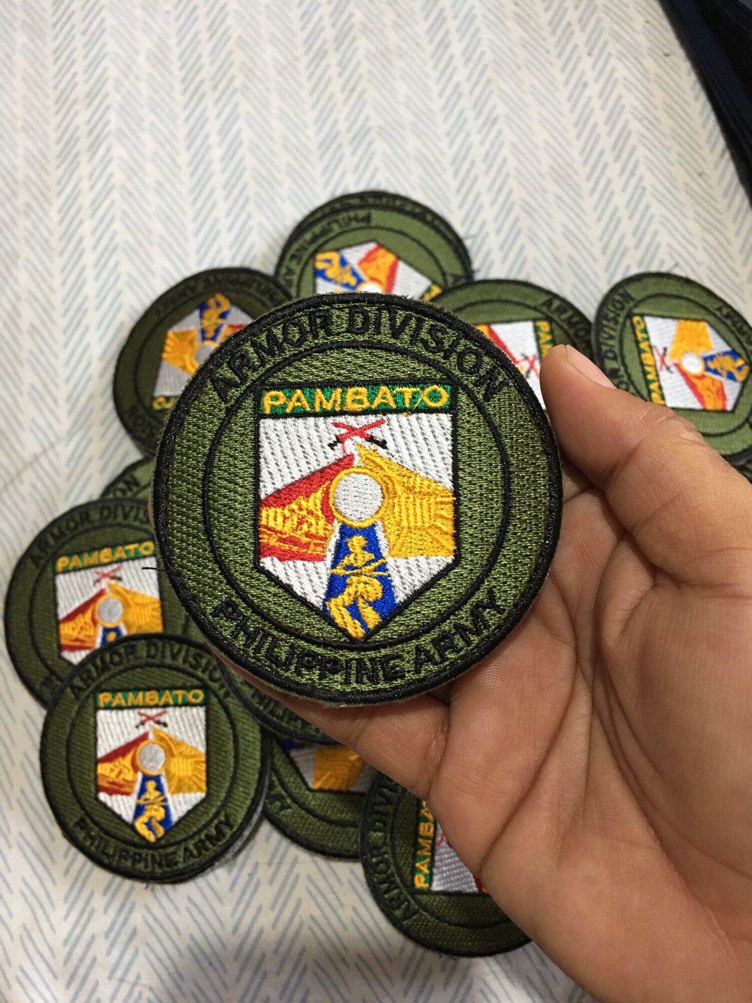 ARMOR DIVISION PATCH ( Phil. Army ) | Lazada PH