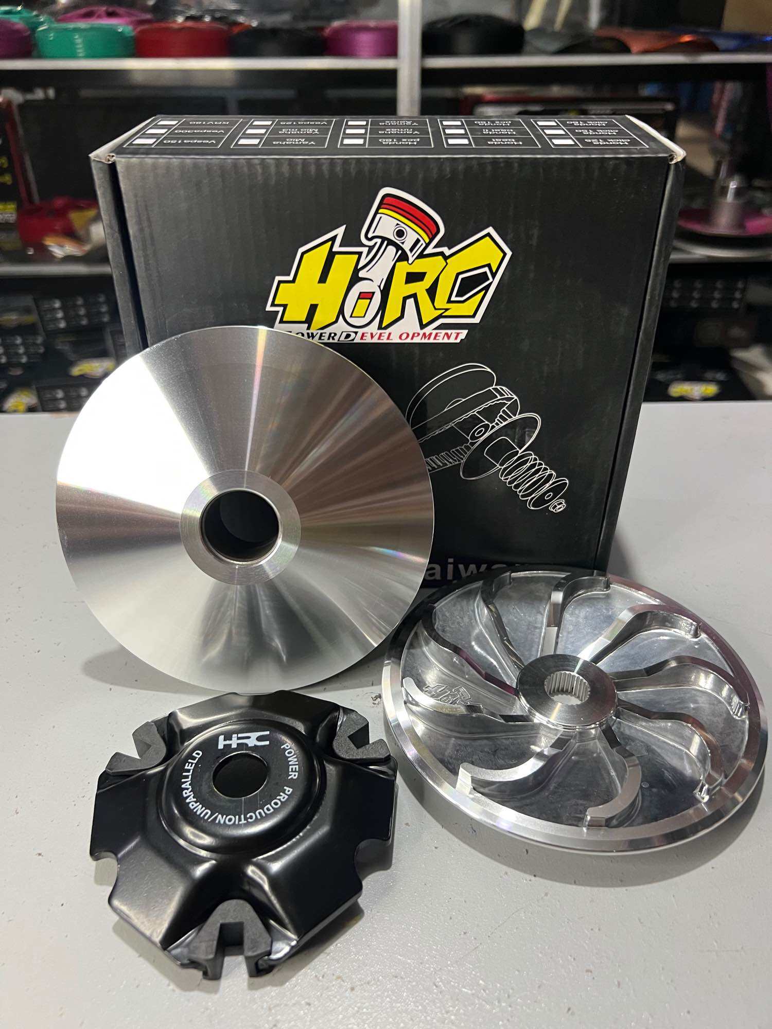 HiRC racing pulley set 13.5 angle nmax/aerox/m3/click/pcx/adv/mio/beat ...