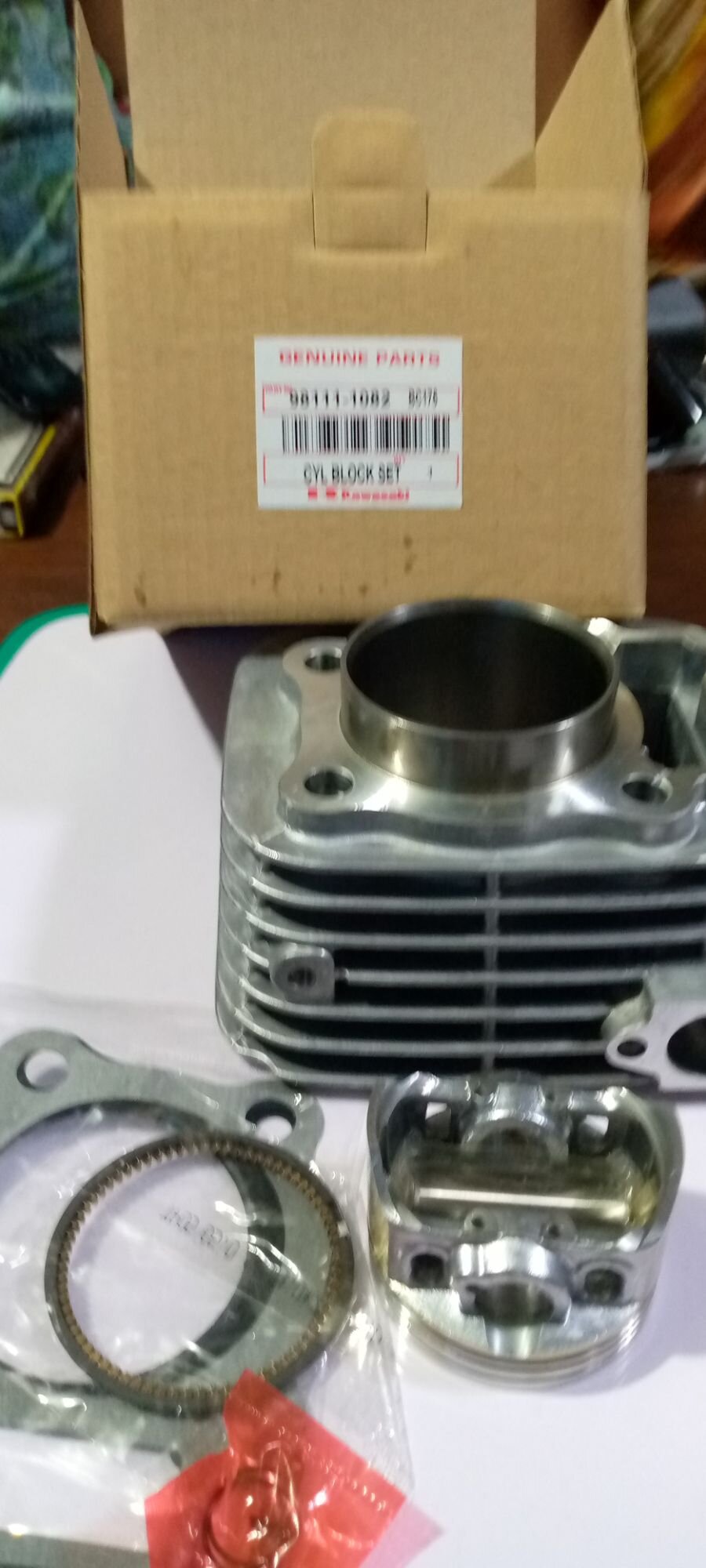 Kawasaki Genuine BC175 cylinder block set | Lazada PH