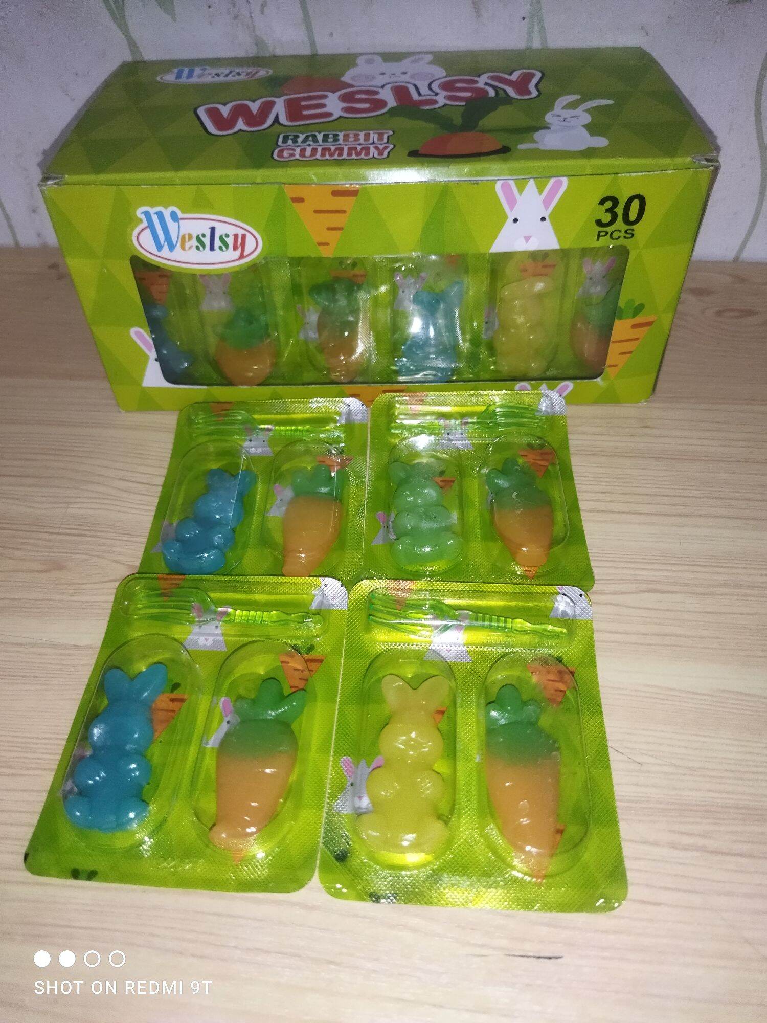 weslsy rabbit gummy 30pcs in abox | Lazada PH
