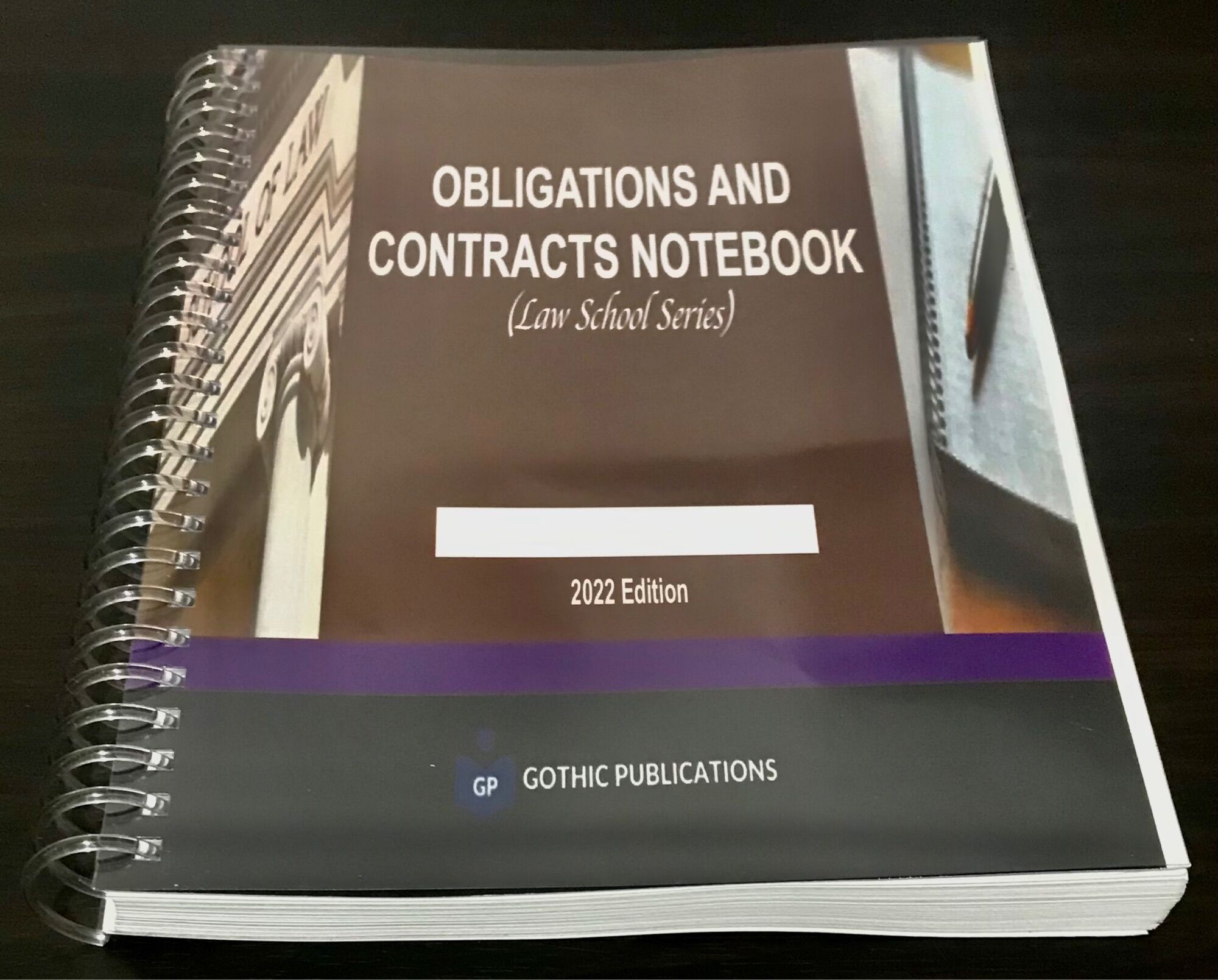 (Codal-Law School) Obligations and Contracts Notebook | Lazada PH
