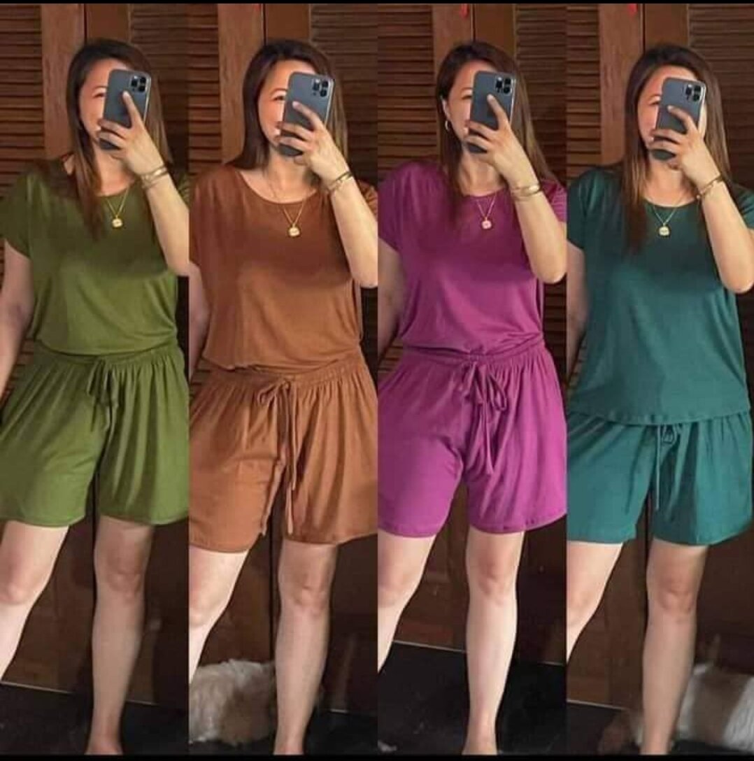 Terno Shorts And Blouse Available Freesize Lazada Ph