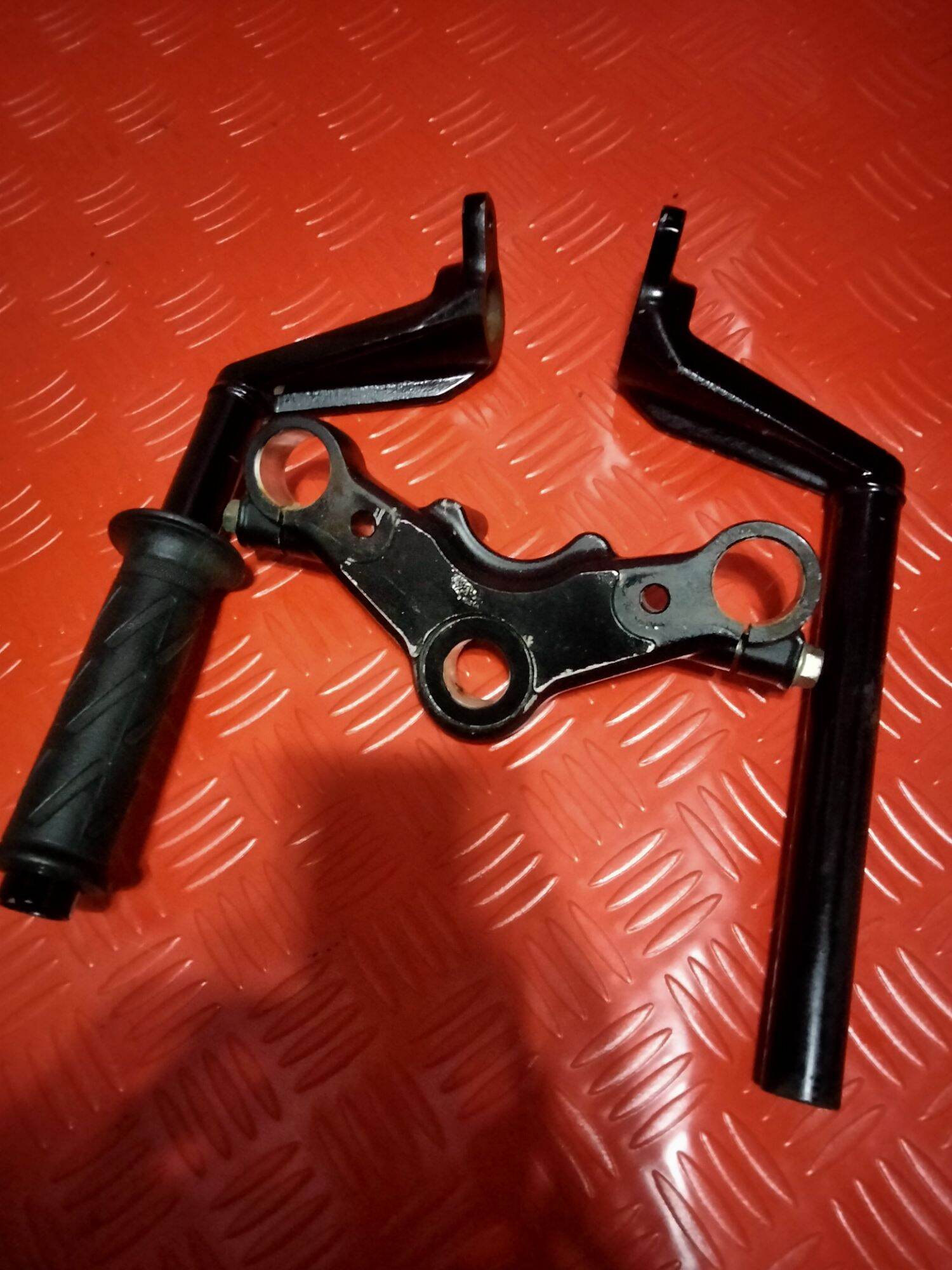 SUZUKI STOCK HANDLE BAR SET STANDARD ORIGINAL ASSY FOR RAIDER 150 CARB ...