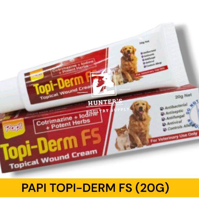 PAPI TOPI-DERM FS WOUND CREAM (20 GRAMS) | Lazada PH