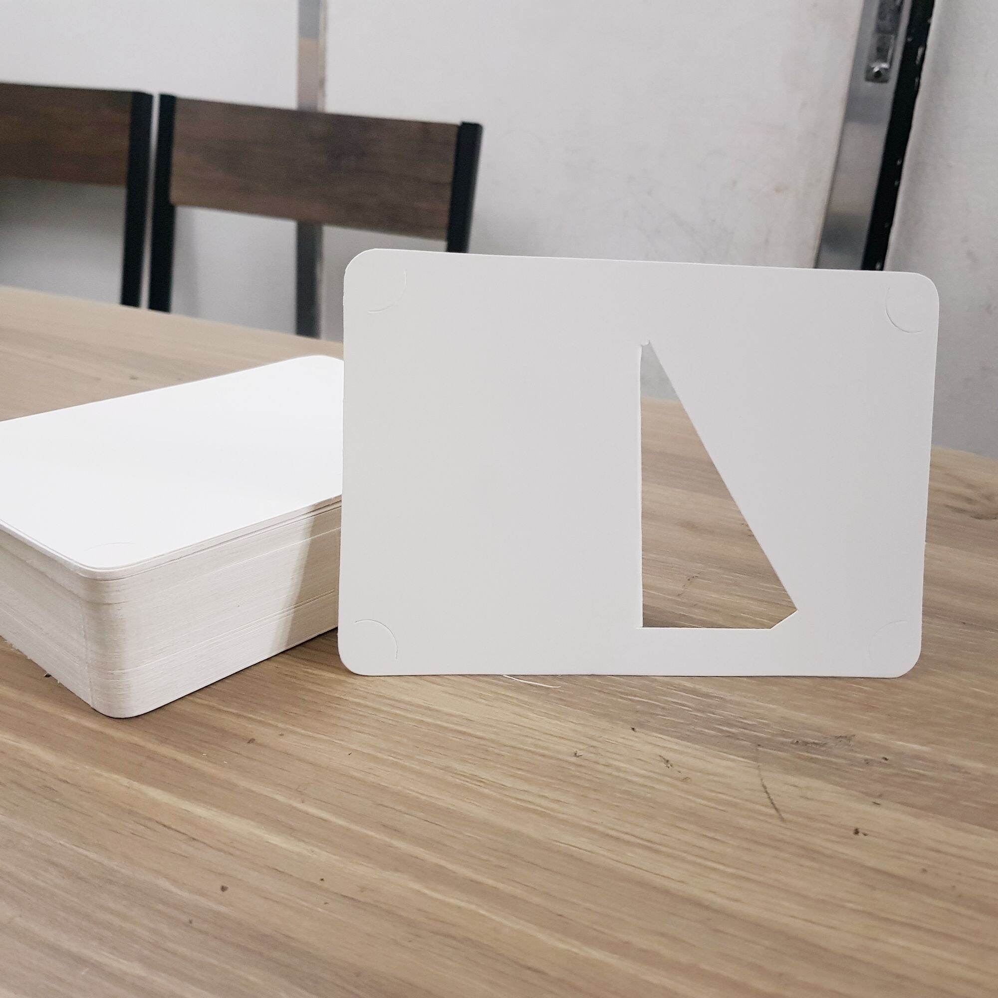 4r Plain White Photostandee Frame Standee for Photobooth and Scrapbook ...