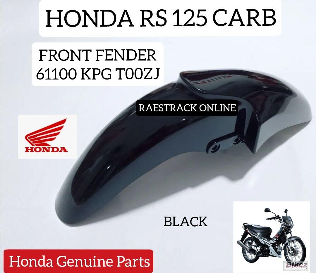 HONDA RS/XRM 125 CARB FRONT FENDER BLACK | Lazada PH